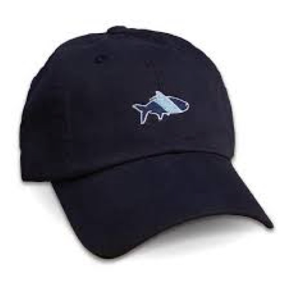 Fish Hippie | Accessories | Fish Hippie Navy Blue Cap With Fish Logo ...
